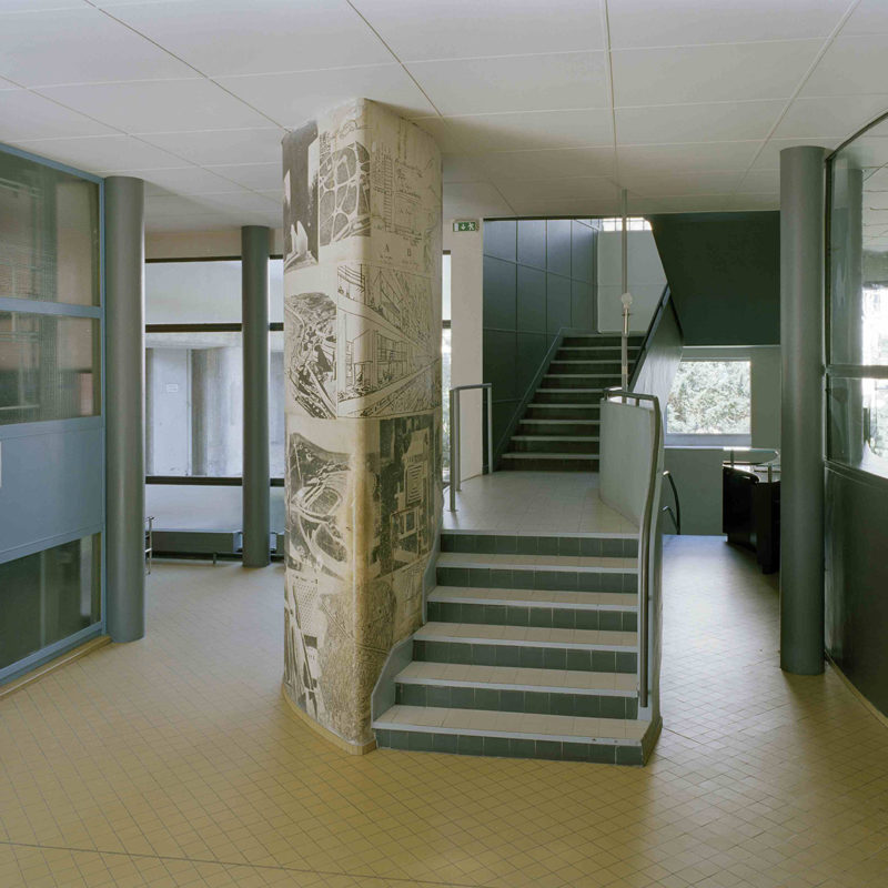 A living sculpture – + Fondation Suisse / architecte Le Corbusier